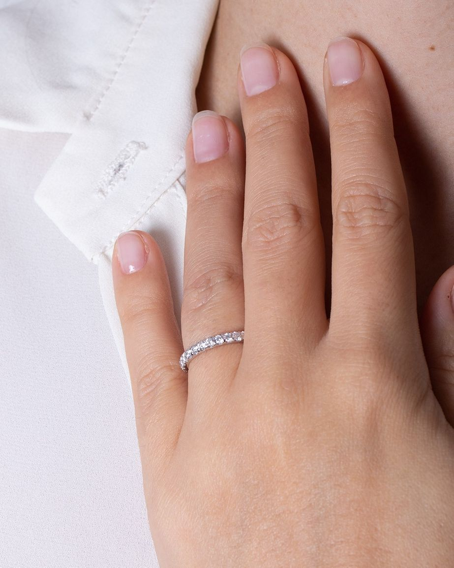 Bague Mauboussin Passion And Fashion Bagues Occasion Or Blanc Cresus